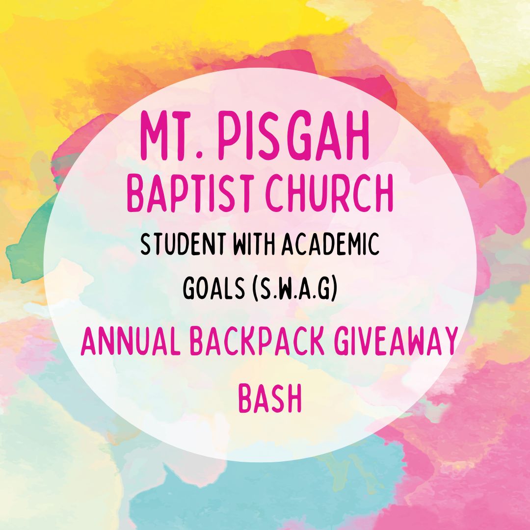 Mount Pisgah Baptist Church – "Let’s Do It God’s Way"